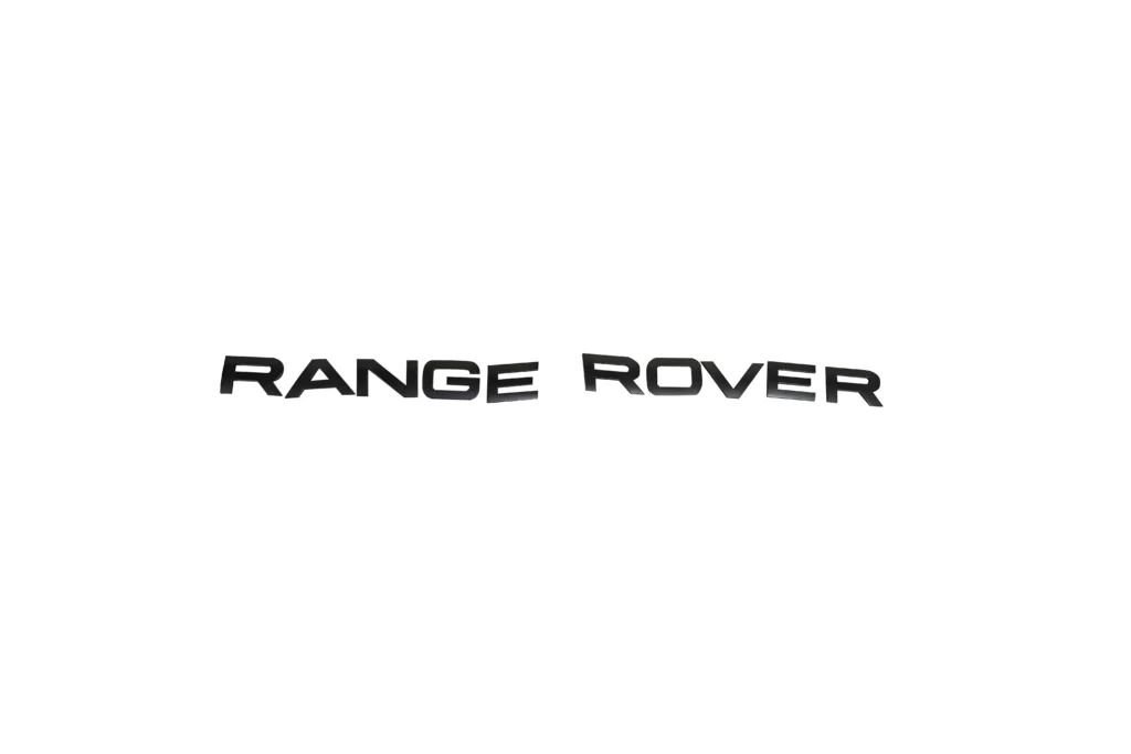 Land Rover Range Rover Sport Tail Badge Letters Black Matte - Dourado ...